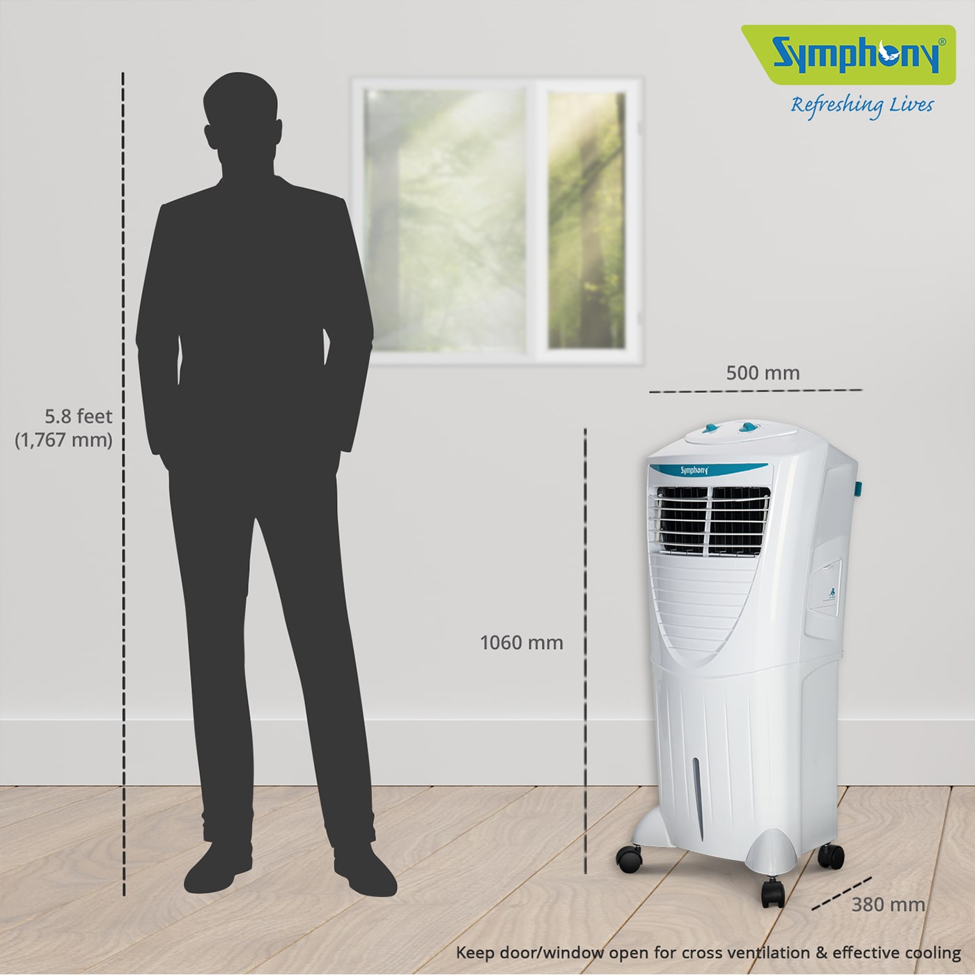 Room Air Cooler HiCool 45T | Symphony Limited