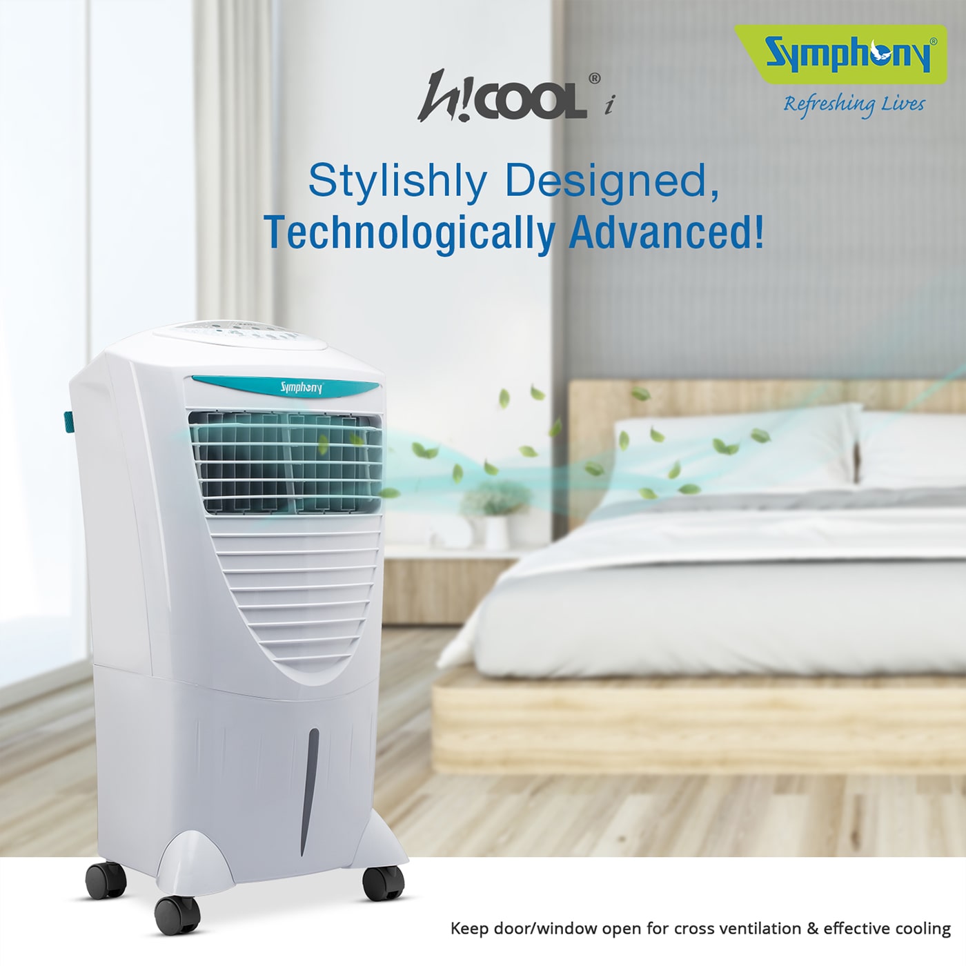 Personal Room Air Cooler Hi Cool i with 31L Capacity